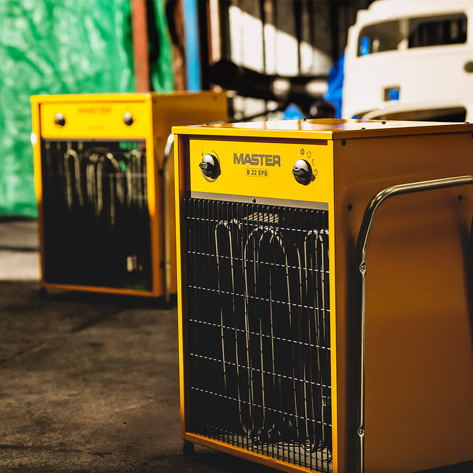 Master B 5 EPB 5 kW Electric Fan Heater ⋆ for CEA & Vertical Farm | VERTIKIT